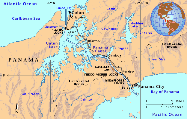 Shelter Bay Marina, Panama Canal – Preparing to go through the Panama ...