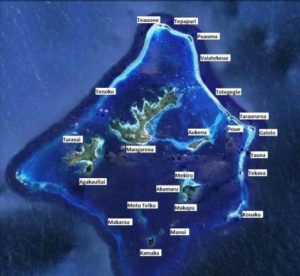 Totegegie (Airport) Motu, the Gambier Archipelago, French Polynesia ...